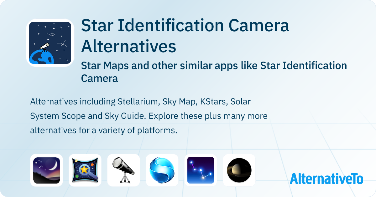 Star Identification Camera Alternatives: Top 18 Star Maps & Similar ...