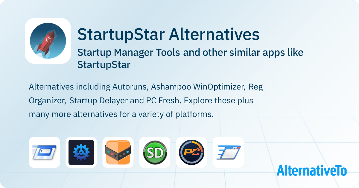 StartupStar Alternatives: Top 23 Startup Manager Tools & Similar Apps ...