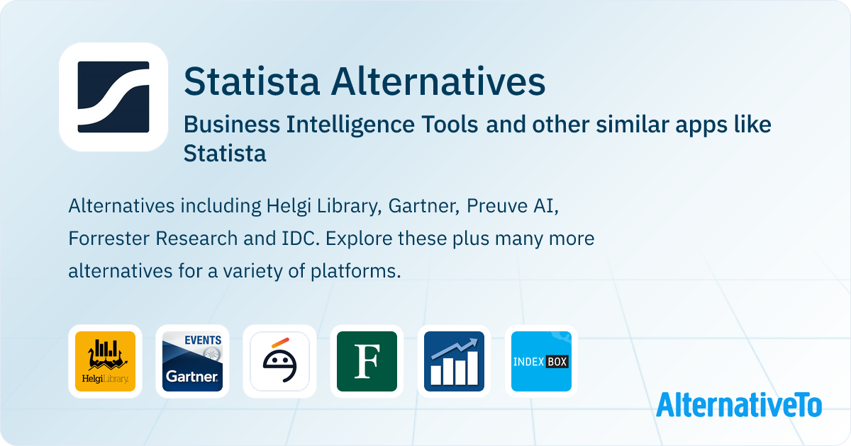 Statista Competitors: Top 9 Alternative Business Intelligence Tools ...