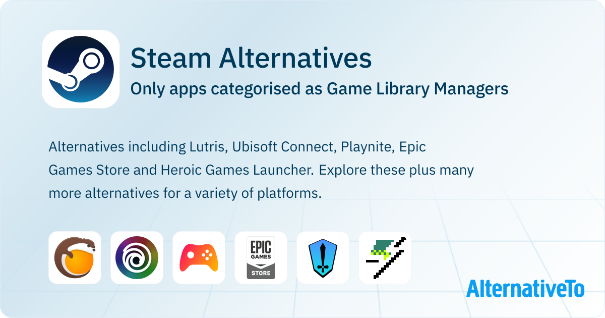 Steam Alternatives: Top 18 Game Library Managers | AlternativeTo