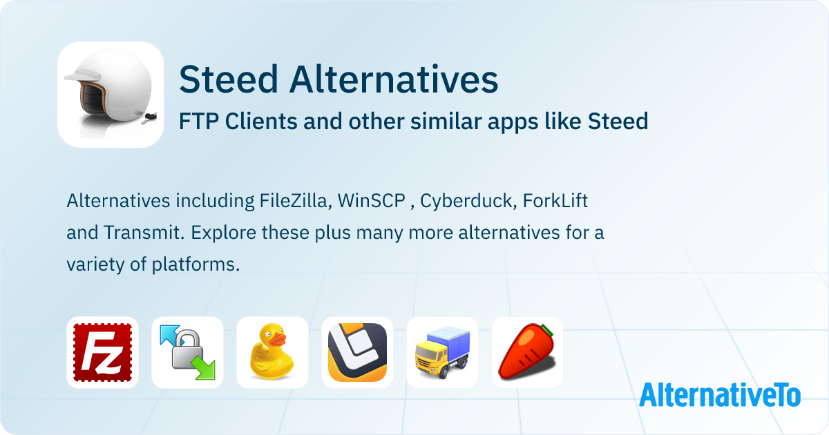 Steed Alternatives: Top 12 FTP Clients & Similar Apps | AlternativeTo