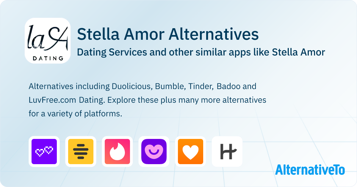 Stella Amor Alternatives: Top 7 Dating Services & Similar Websites ...