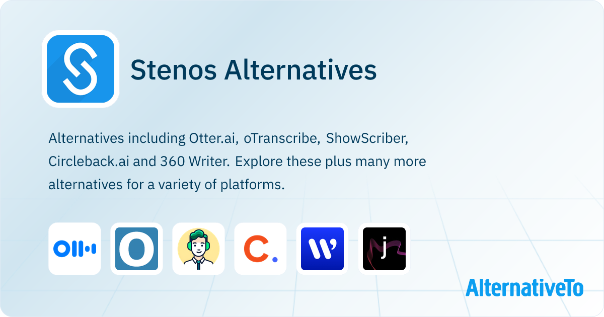 Stenos Alternatives and Similar Apps | AlternativeTo