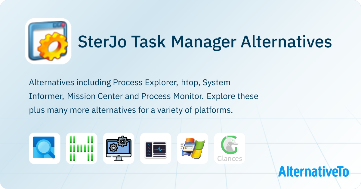 SterJo Task Manager Alternatives - Explore Similar Software | AlternativeTo