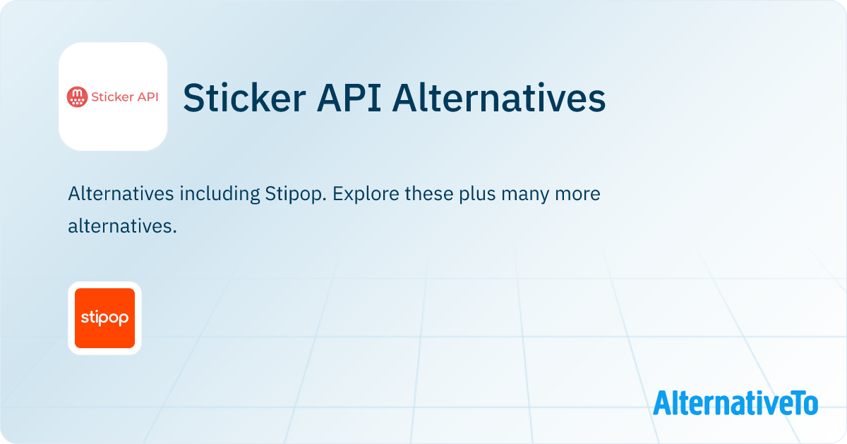 Sticker API Alternatives - Explore Similar Sites & Apps | AlternativeTo