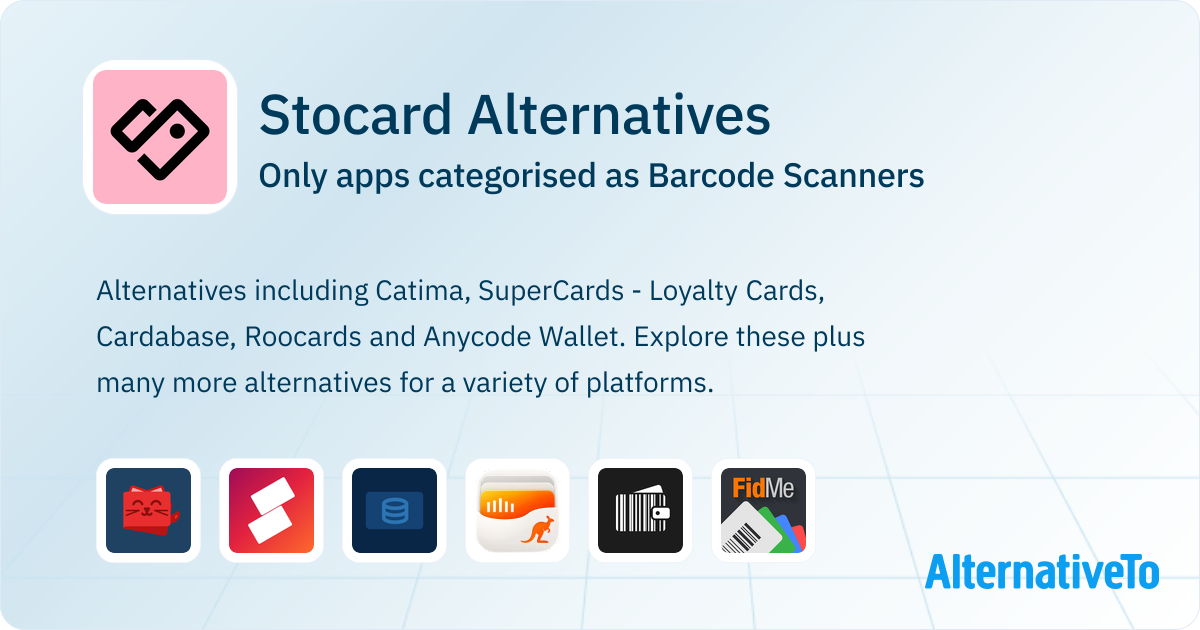 Stocard Alternatives: Top 10 Barcode Scanners | AlternativeTo