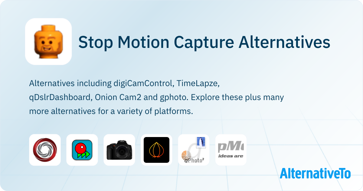 Stop Motion Capture Alternatives - Explore Similar Software | AlternativeTo