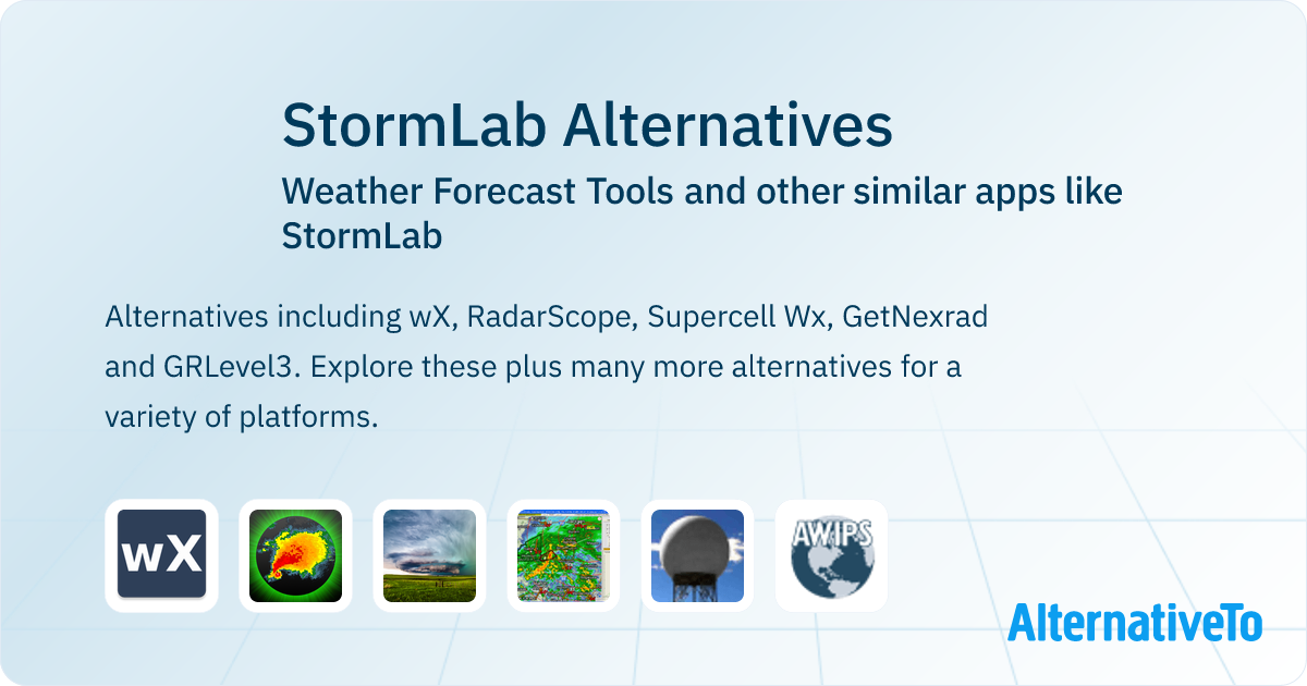 StormLab Alternatives: Top 10 Weather Forecast Tools & Similar Apps ...