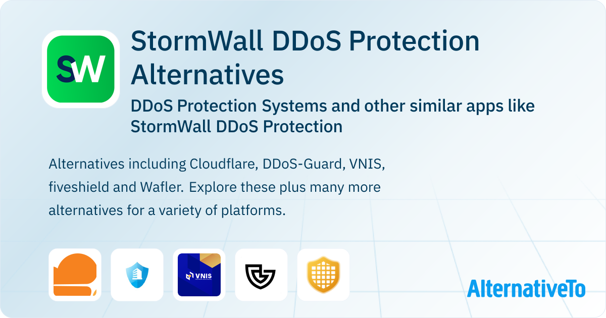 StormWall DDoS Protection Alternatives: Top 5 DDoS Protection Systems ...