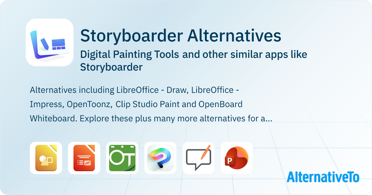Storyboarder Alternatives: Top 12 Digital Painting Tools & Similar Apps ...