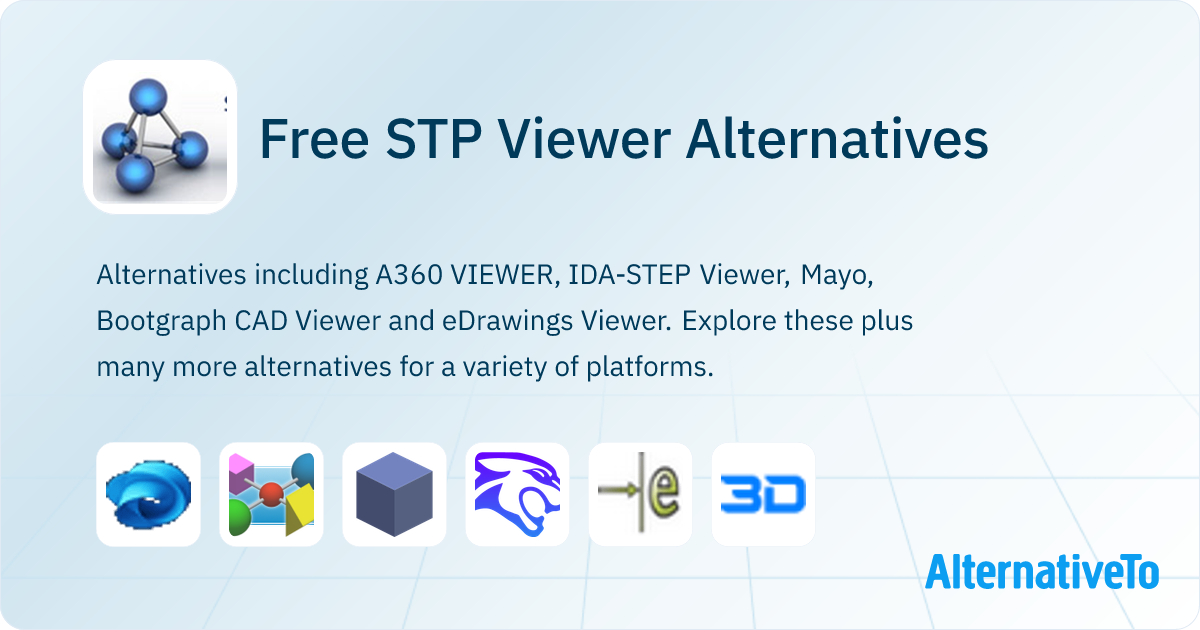 Free STP Viewer Alternatives | AlternativeTo