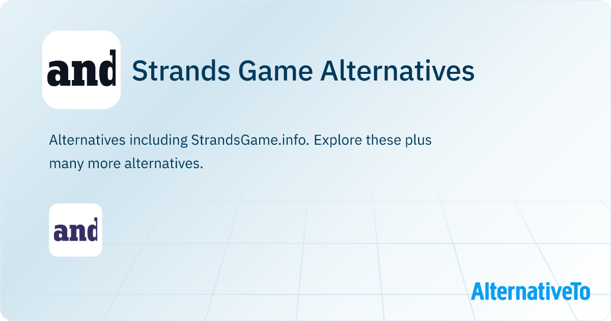 Strands Game Alternatives - Explore Similar Games | AlternativeTo