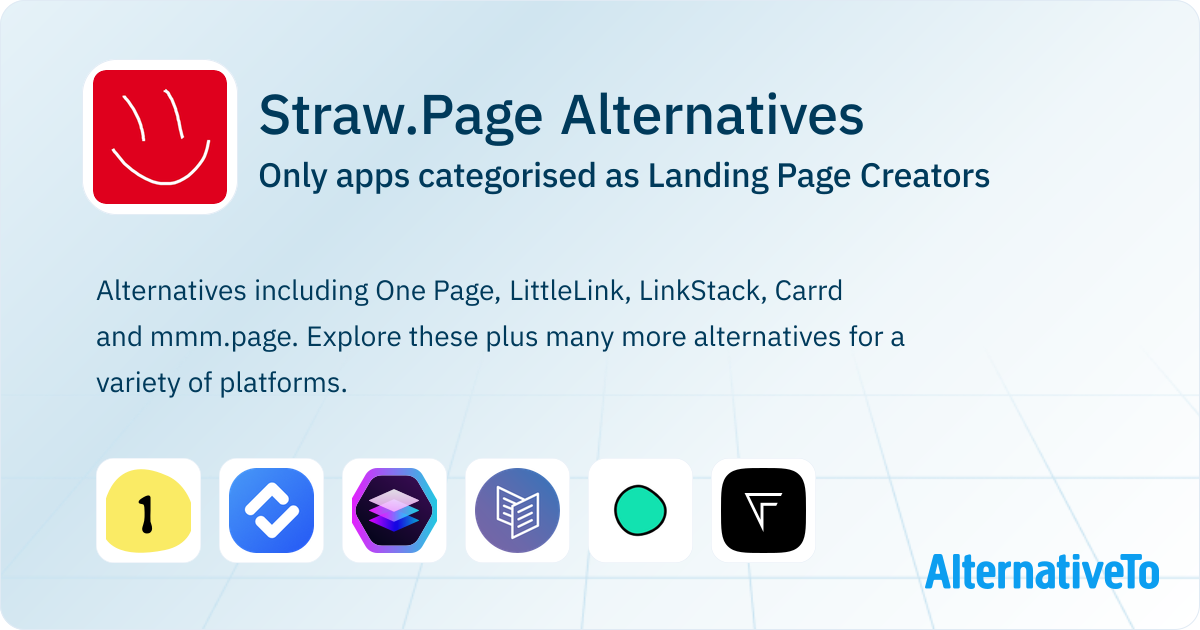 Straw.Page Alternatives: Top 10 Landing Page Creators | AlternativeTo