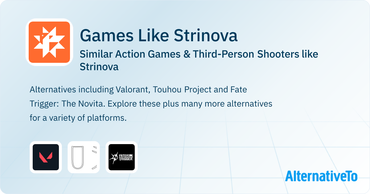 Games Like Strinova: Similar Action Games 2025 | AlternativeTo