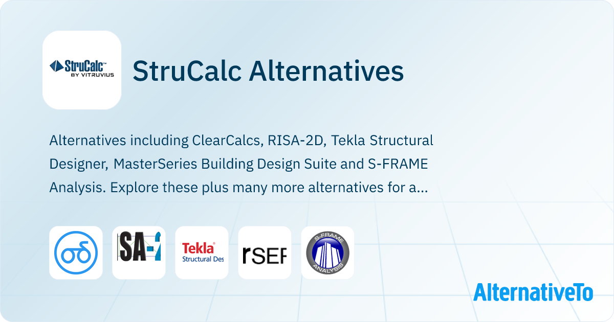 StruCalc Alternatives - Explore Similar Software | AlternativeTo