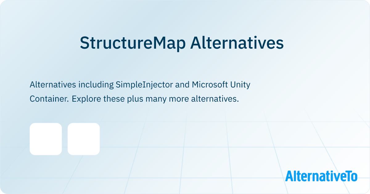StructureMap Alternatives - Explore Similar Software | AlternativeTo