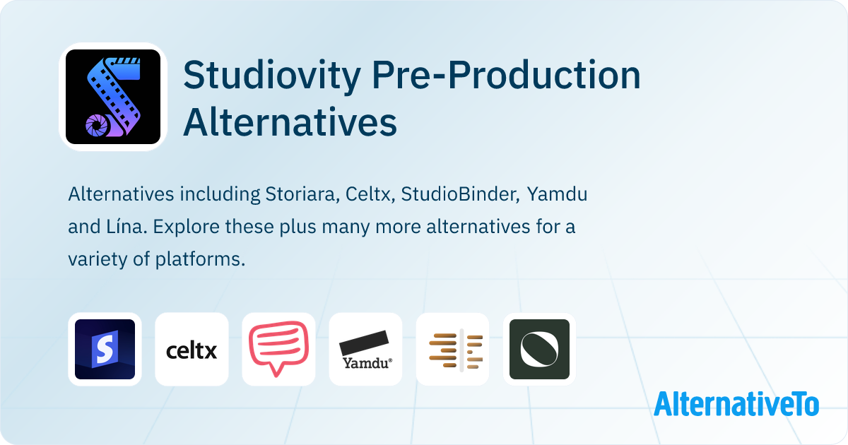 Studiovity Pre-Production Alternatives - Explore Similar Apps ...