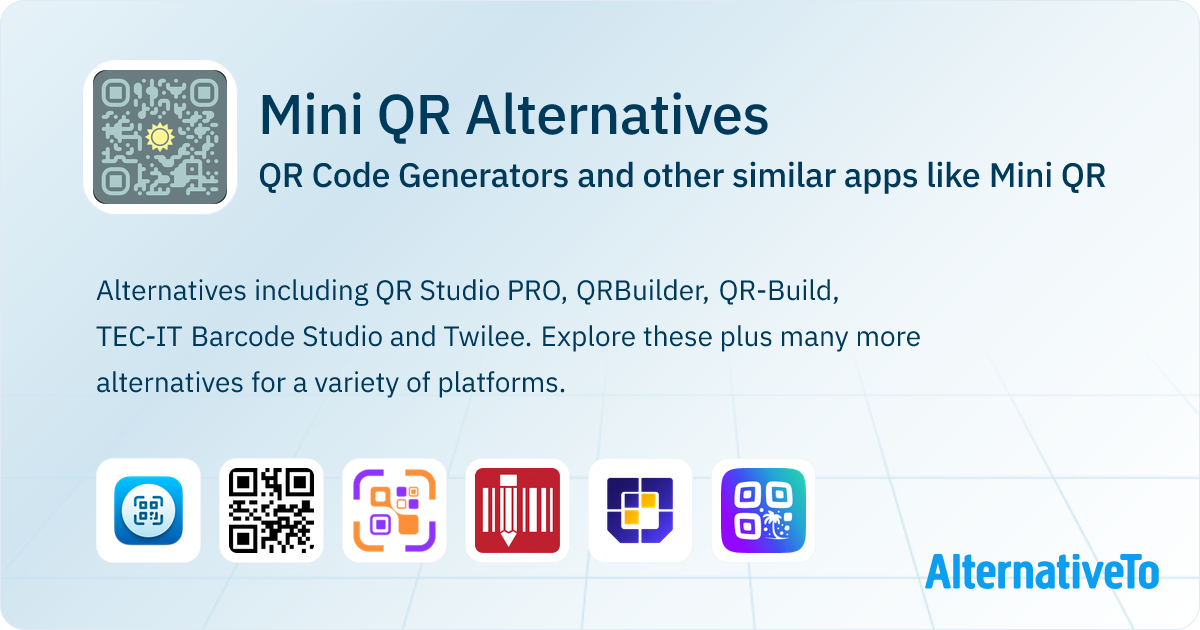 Mini QR Alternatives: Top 12 QR Code Generators & Similar Websites ...