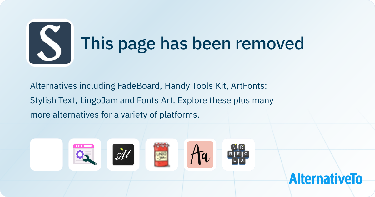 Stylish Text Maker Alternatives - Explore Similar Sites & Apps ...