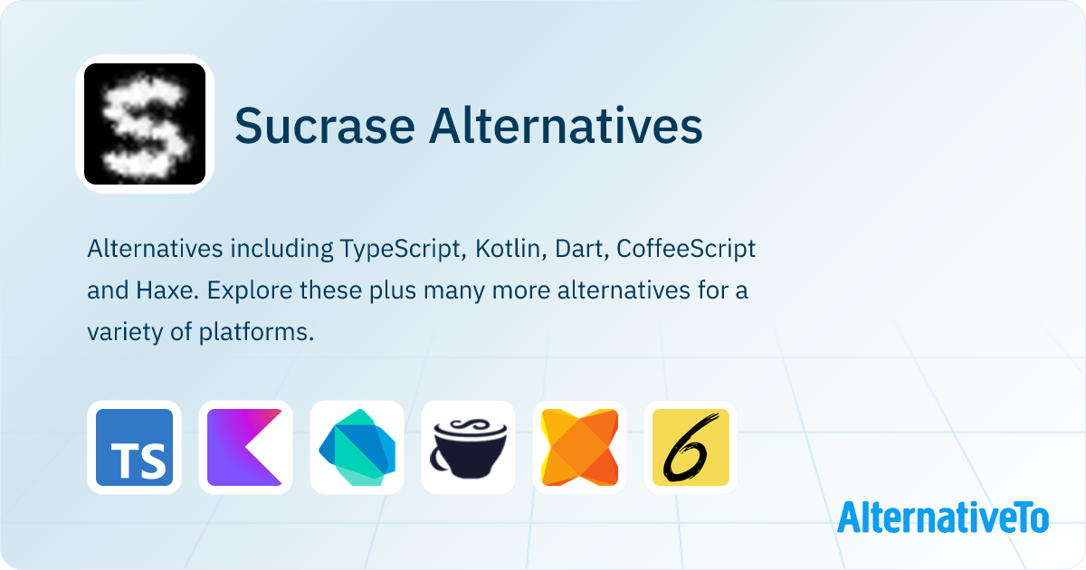 Sucrase Alternatives - Explore Similar Software | AlternativeTo