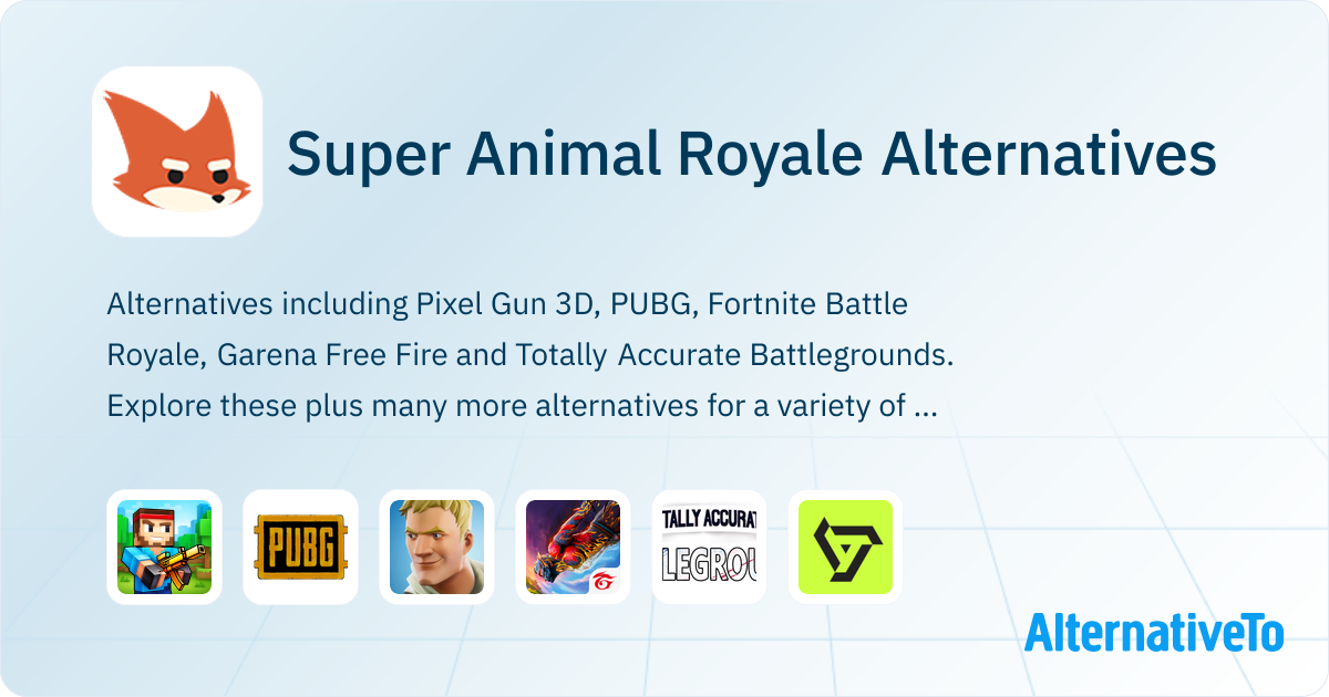 Super Animal Royale Alternatives - Explore Similar Games | AlternativeTo