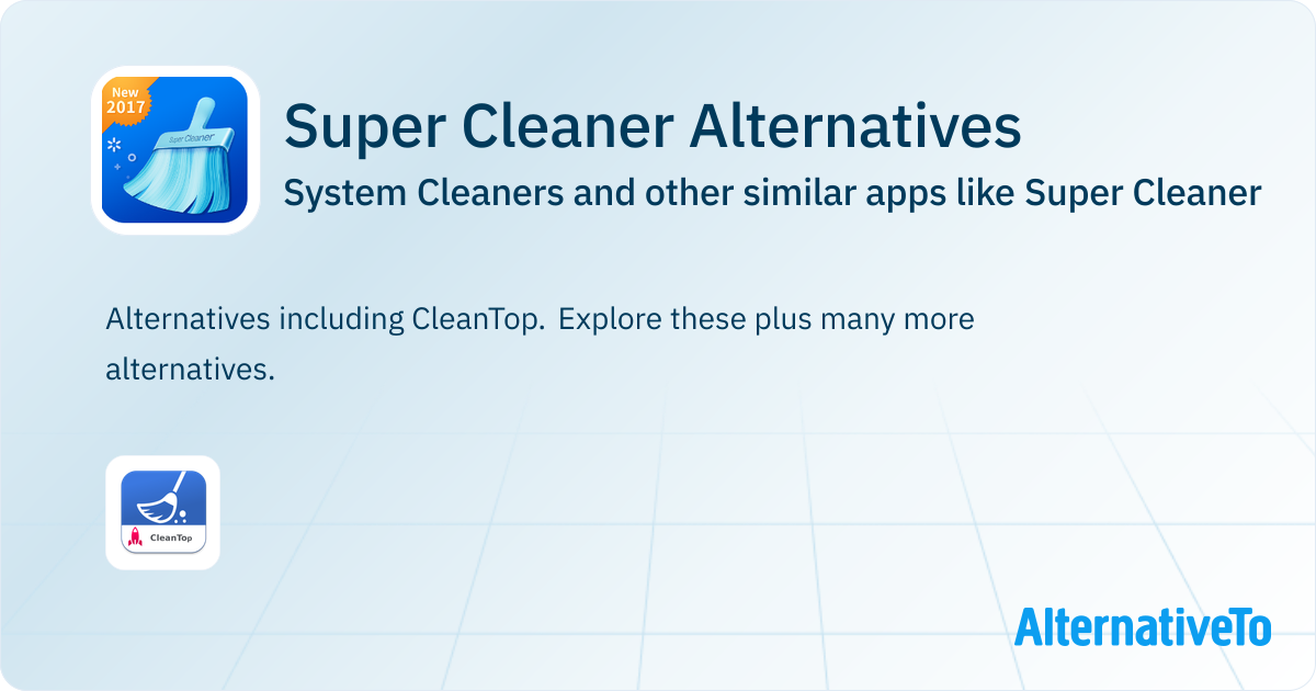 Super Cleaner Alternatives: Top 1 System Cleaners & Similar Apps ...