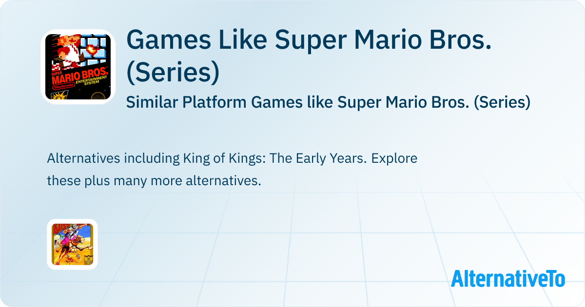 Games Like Super Mario Bros. (Series): Similar Platform Games 2025 ...