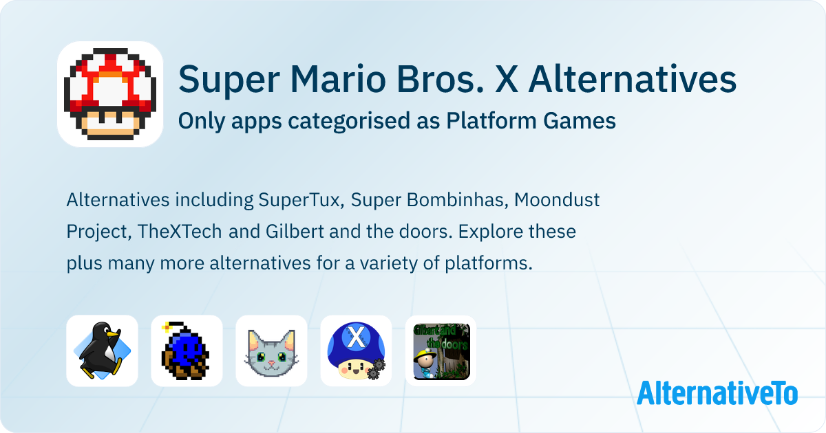 Games Like Super Mario Bros. X: Similar Platform Games | AlternativeTo