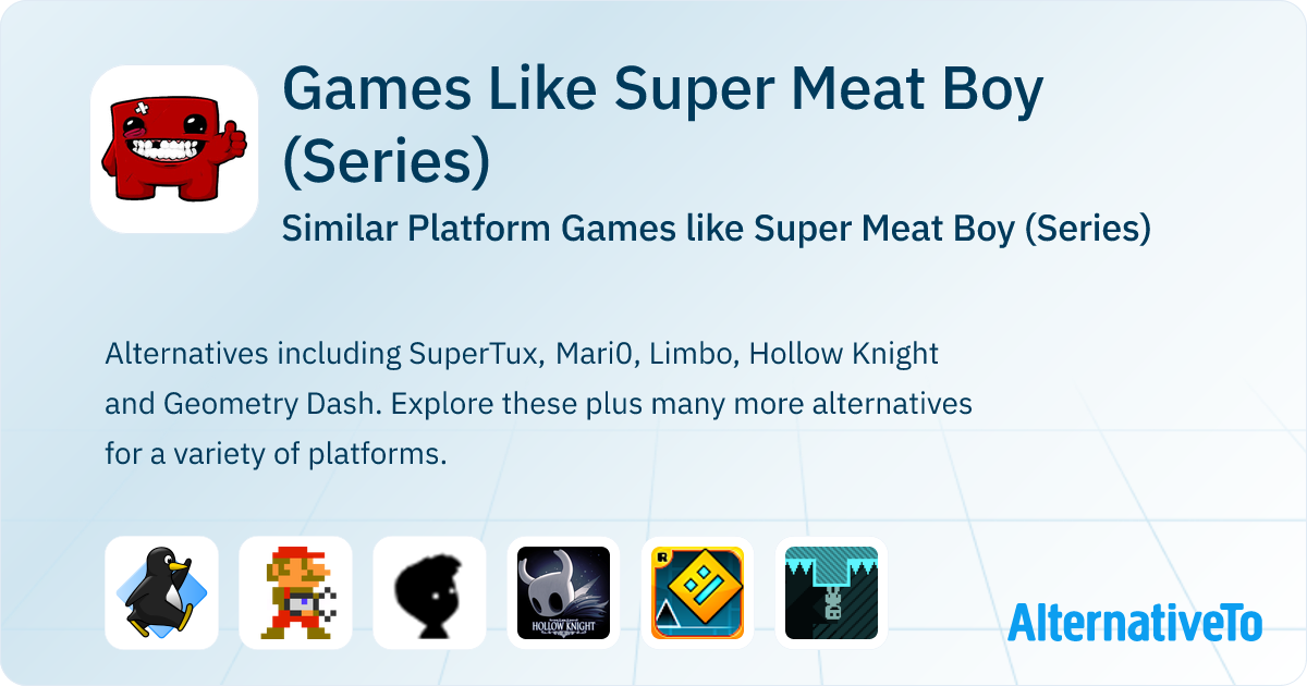 Games Like Super Meat Boy (Series): Similar Platform Games 2025 ...
