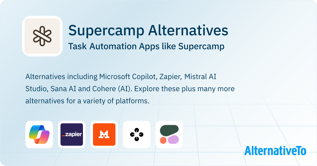 Supercamp Alternatives: Top 5 Task Automation Apps & Similar Websites ...