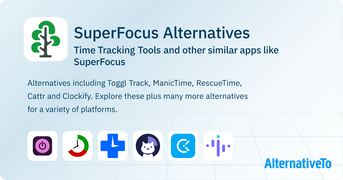 SuperFocus Alternatives: Top 12 Time Tracking Tools & Similar Apps ...