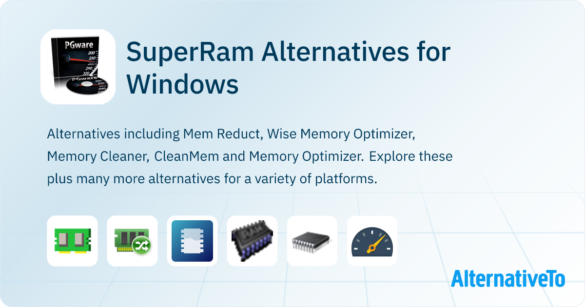 SuperRam Alternatives for Windows - Page 2 | AlternativeTo