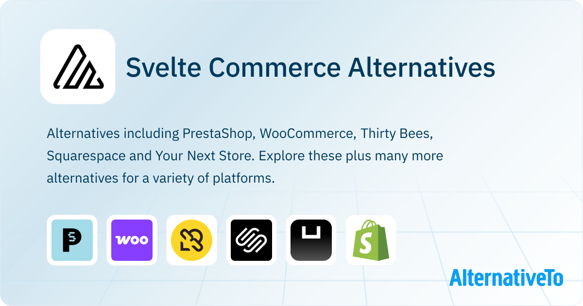 Svelte Commerce Alternatives - Explore Similar Sites & Apps | AlternativeTo