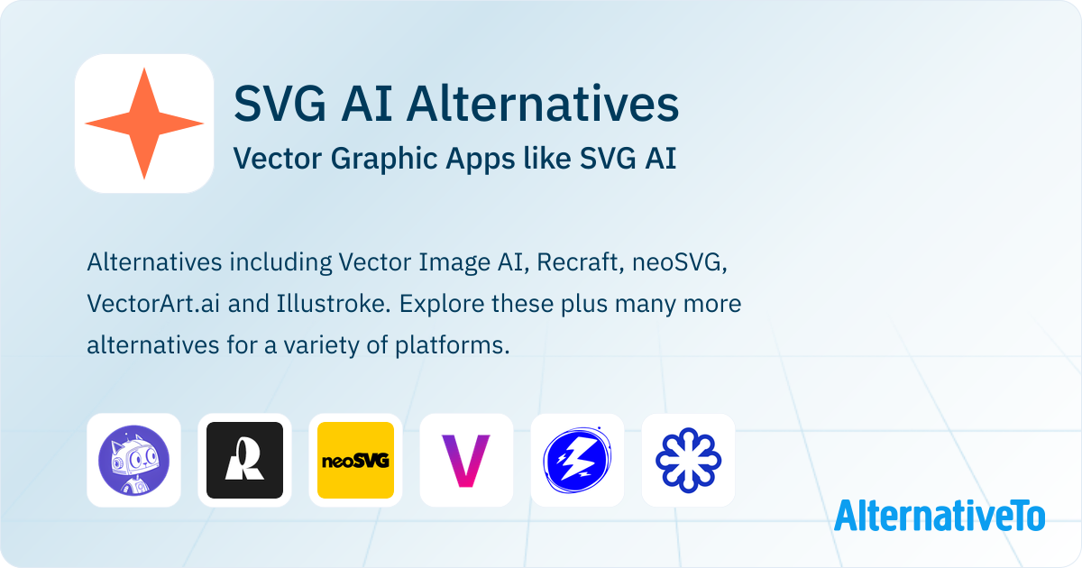 SVG AI Alternatives: Top 10 Vector Graphic & Similar Apps | AlternativeTo