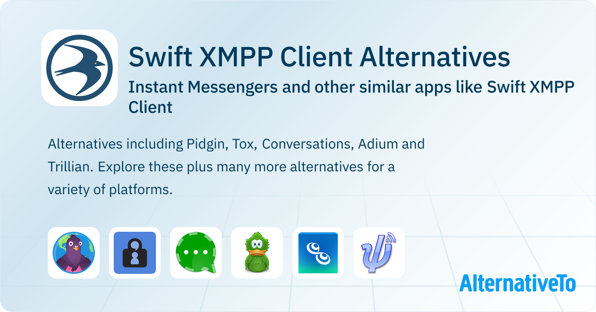 Swift XMPP Client Alternatives: Top 12 Instant Messengers & Similar ...
