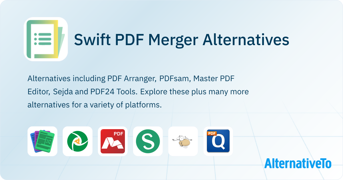 Swift PDF Merger Alternatives - Explore Similar Extensions & Add-Ons ...