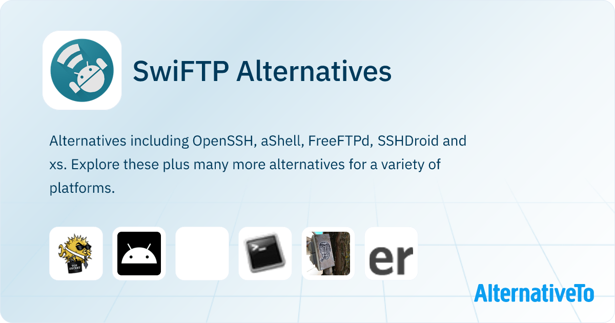 SwiFTP Alternatives and Similar Apps | AlternativeTo