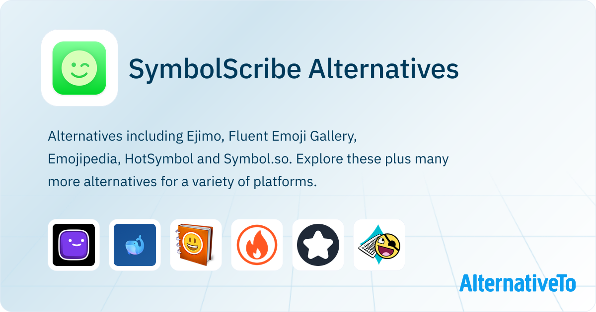 SymbolScribe Alternatives - Explore Similar Software | AlternativeTo