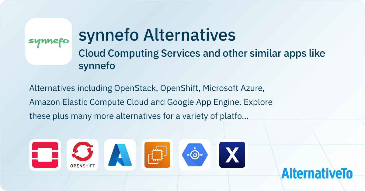 synnefo Alternatives: Top 6 Web Hosting Services | AlternativeTo