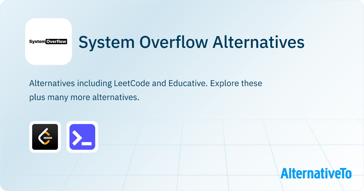 System Overflow Alternatives - Explore Similar Sites & Apps | AlternativeTo
