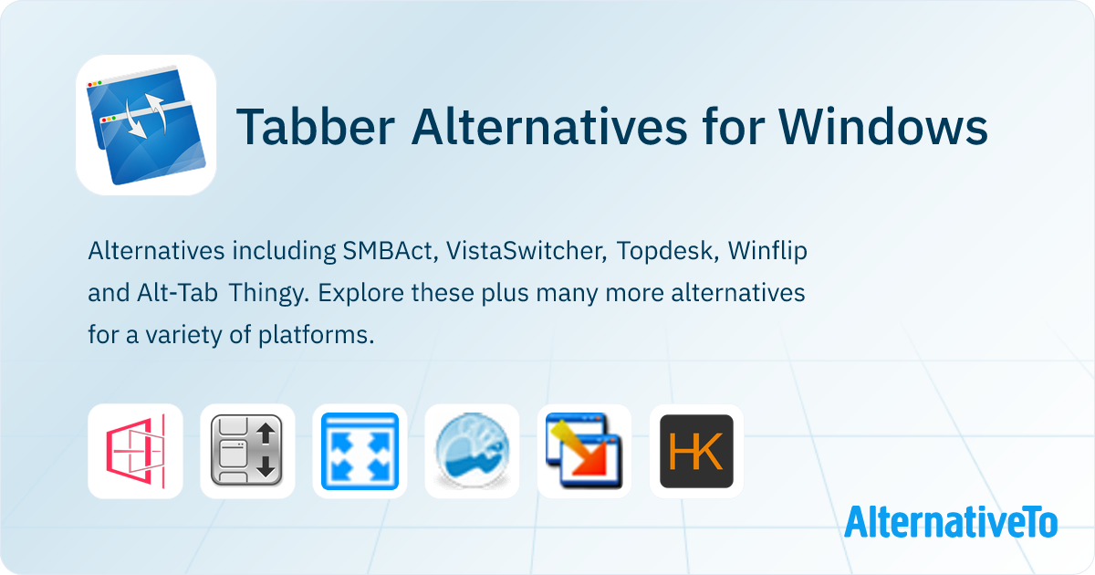 Tabber Alternatives for Windows | AlternativeTo