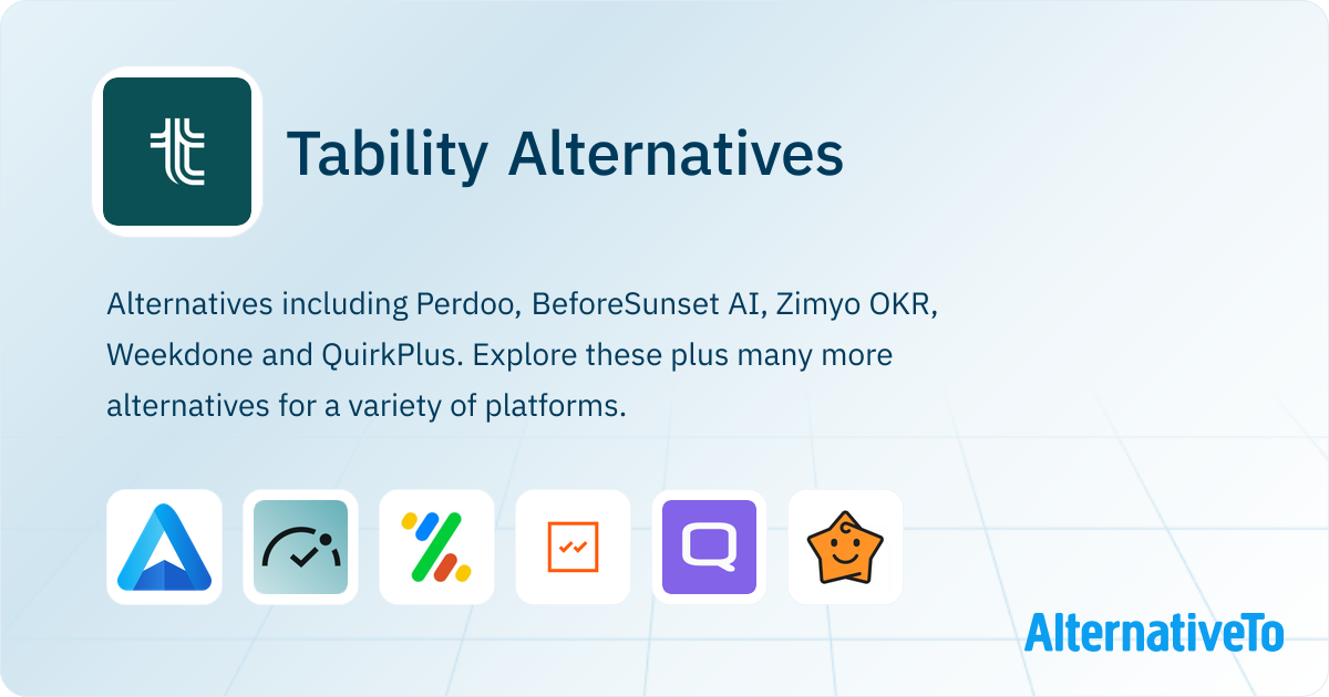 Tability Alternatives - Explore Similar Sites & Apps | AlternativeTo