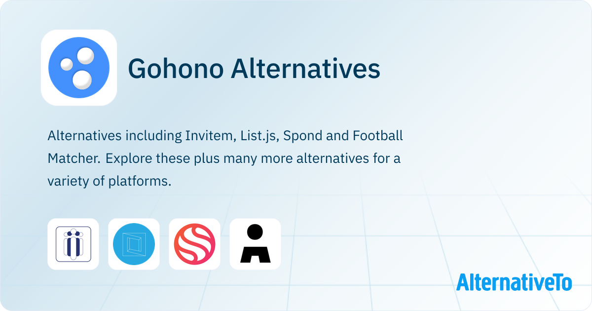 Gohono Alternatives - Explore Similar Sites & Apps | AlternativeTo