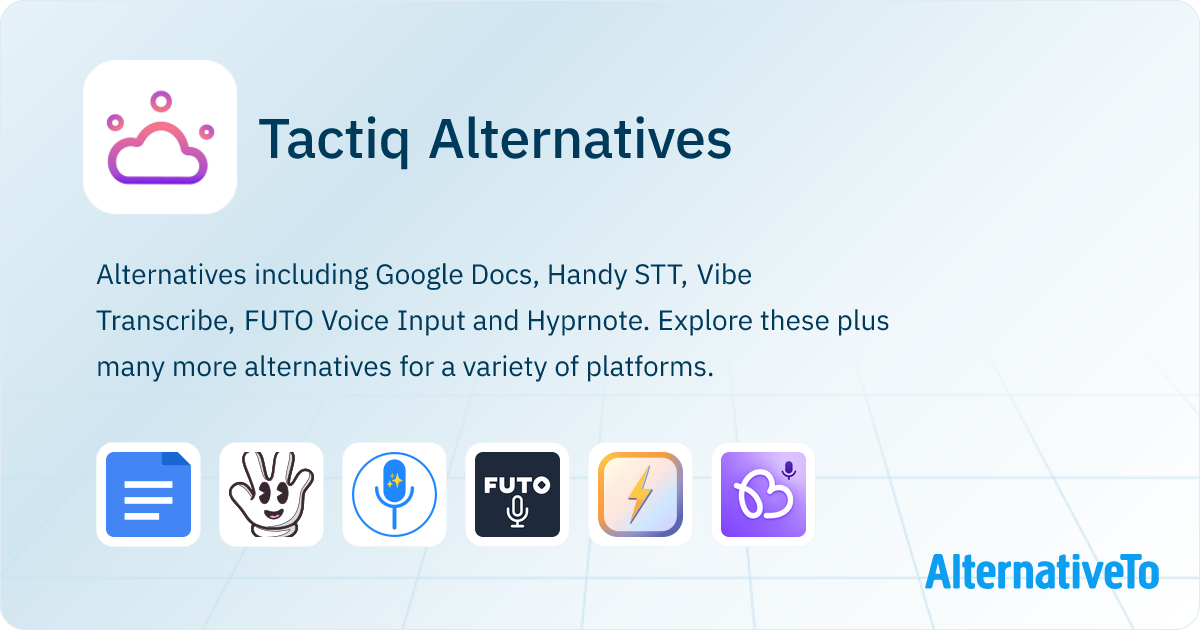 Tactiq Alternatives - Explore Similar Sites & Apps | AlternativeTo
