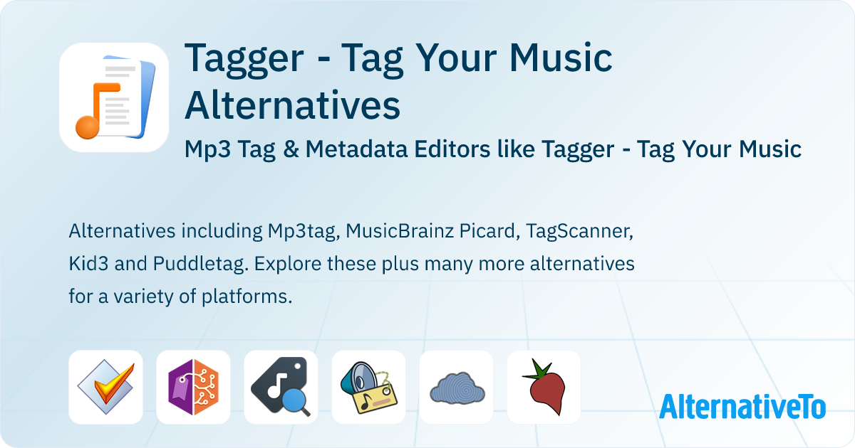 Tagger - Tag Your Music Alternatives: Top 12 Mp3 Tag Editors ...