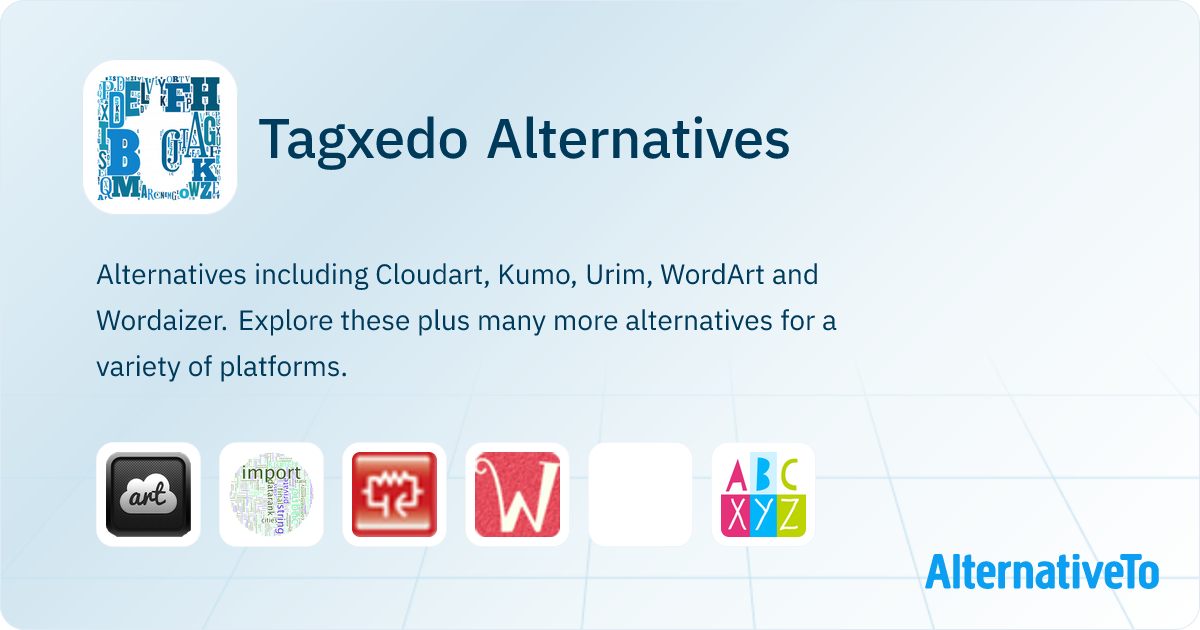 Tagxedo Alternatives - Explore Similar Sites & Apps | AlternativeTo