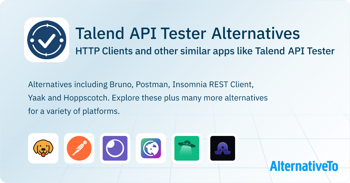 Talend API Tester Alternatives: Top 12 HTTP Clients & Similar Apps ...