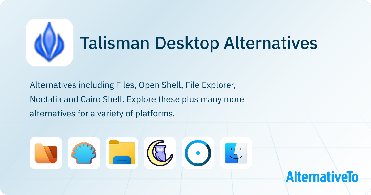 Talisman Desktop Alternatives - Explore Similar Software | AlternativeTo
