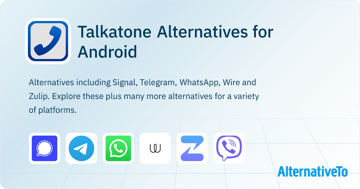 Talkatone Alternatives for Android: Top 12 Group Chat & Similar Apps ...