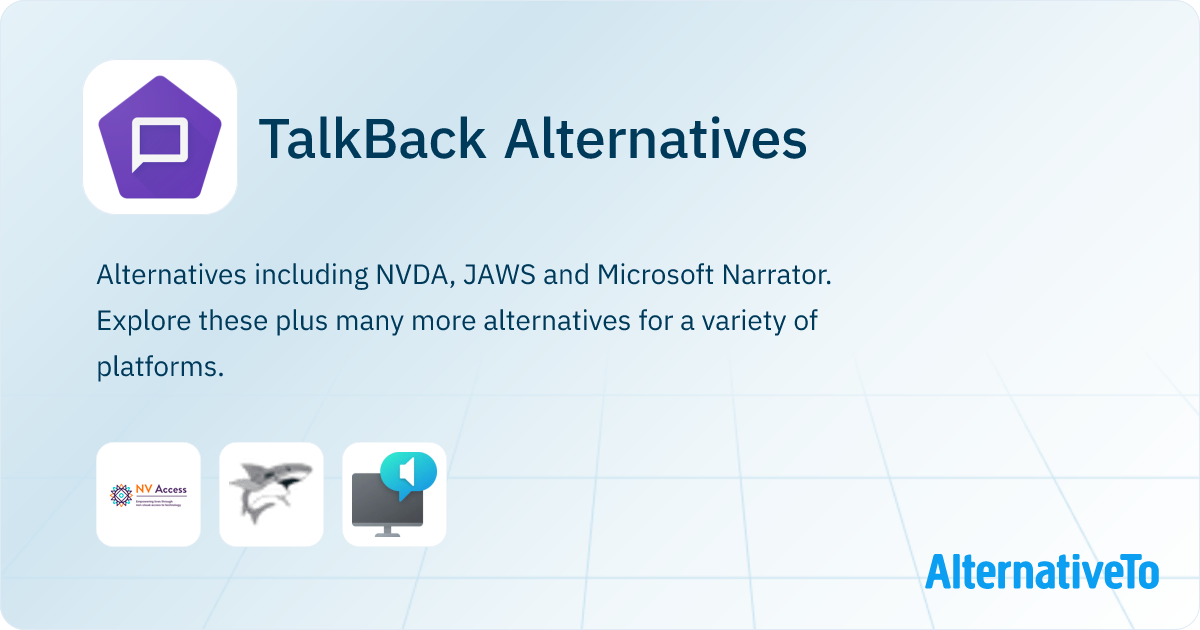 TalkBack Alternatives - Explore Similar Apps | AlternativeTo